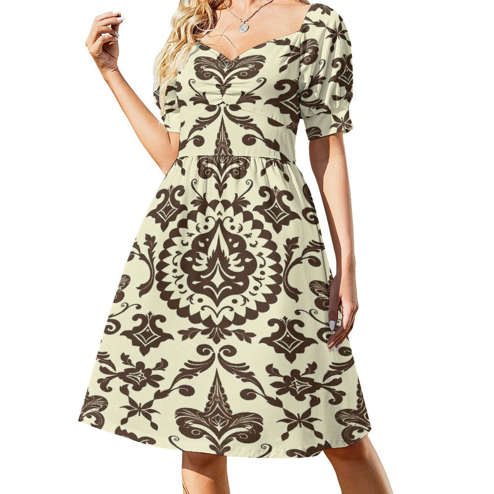 Paisley 2025 Dress Evening Elegant And Chic Women for Outfits Beach Clothes Women Dress ...
