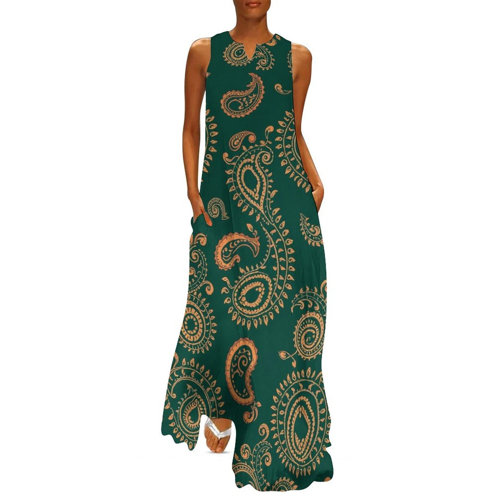 Paisley 2025 Dress Evening Elegant And Chic Women for Outfits Beach ...