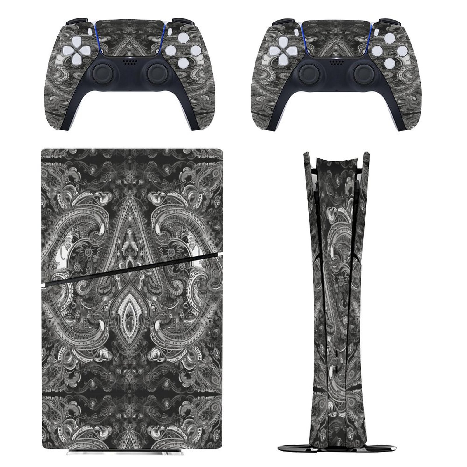 Paisley Bandana PS5/PS5 Slim Digital Disc Skin Sticker For Console And ...