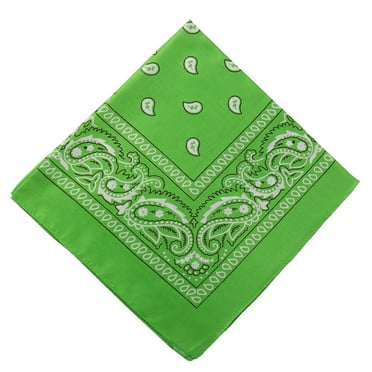 100% Cotton Paisley Unisex Bandanas 22"X22" Scarf Head Neck Bandana ...