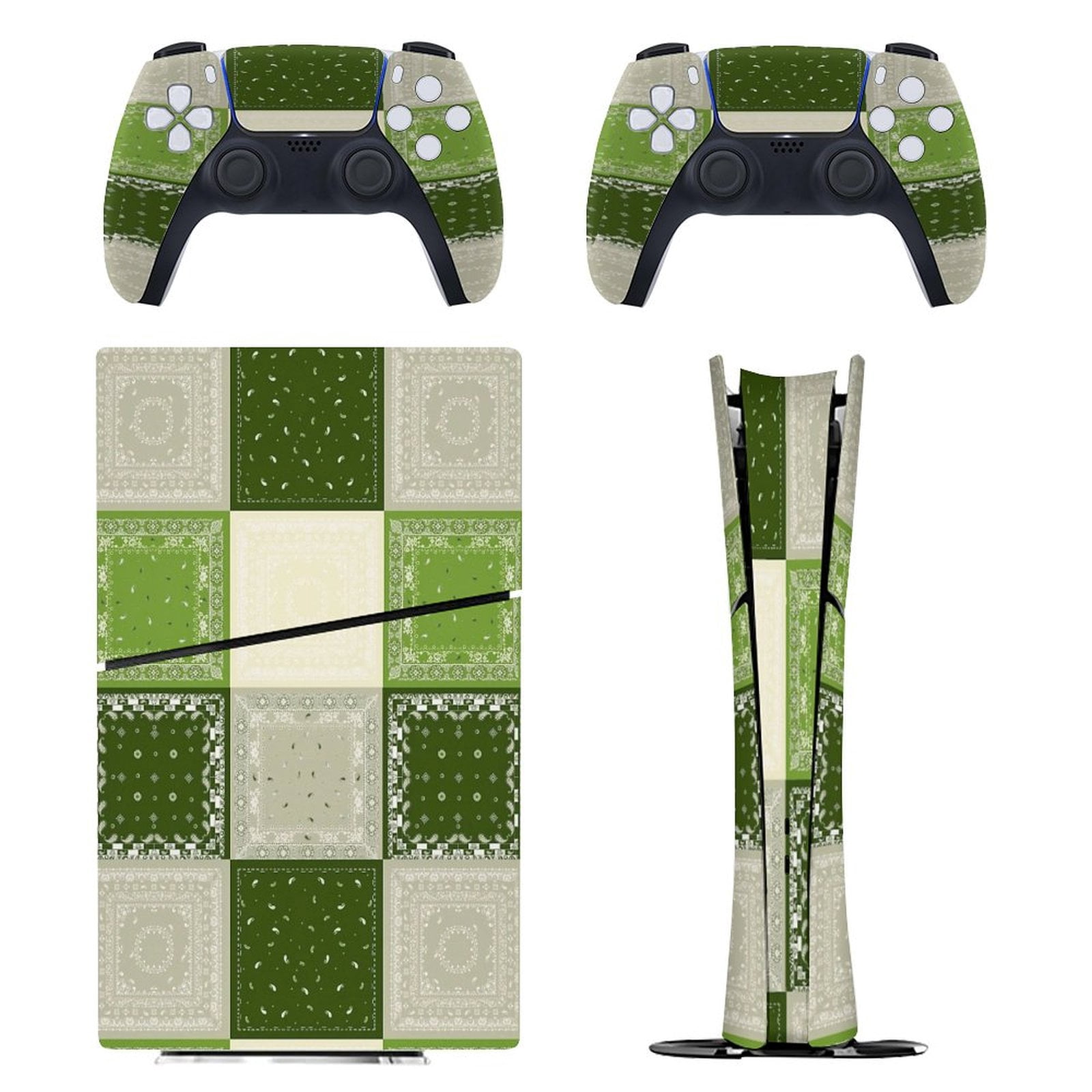 Paisley Design PS5/PS5 Slim Digital Disc Skin Sticker For Console And ...