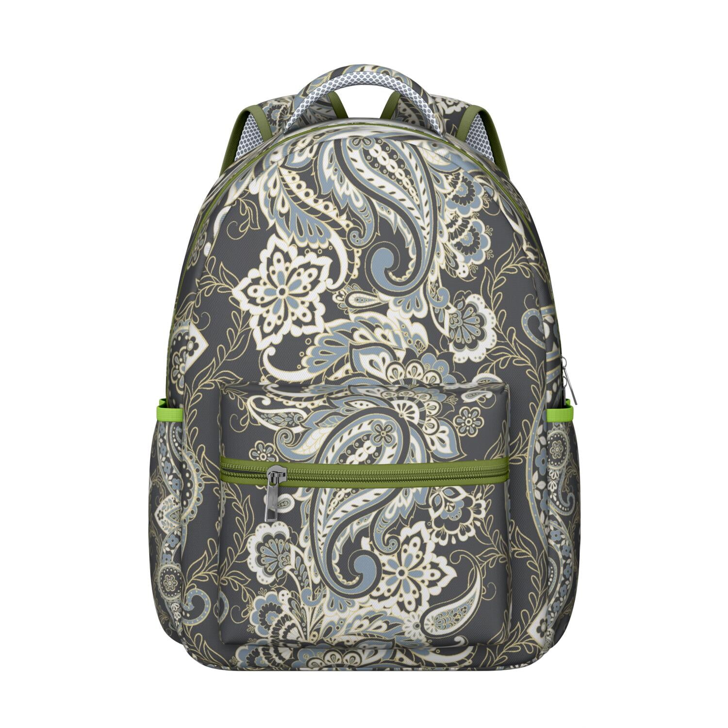 Paisley Gift Backpack - Trendy School & Work Essential, Waterproof ...