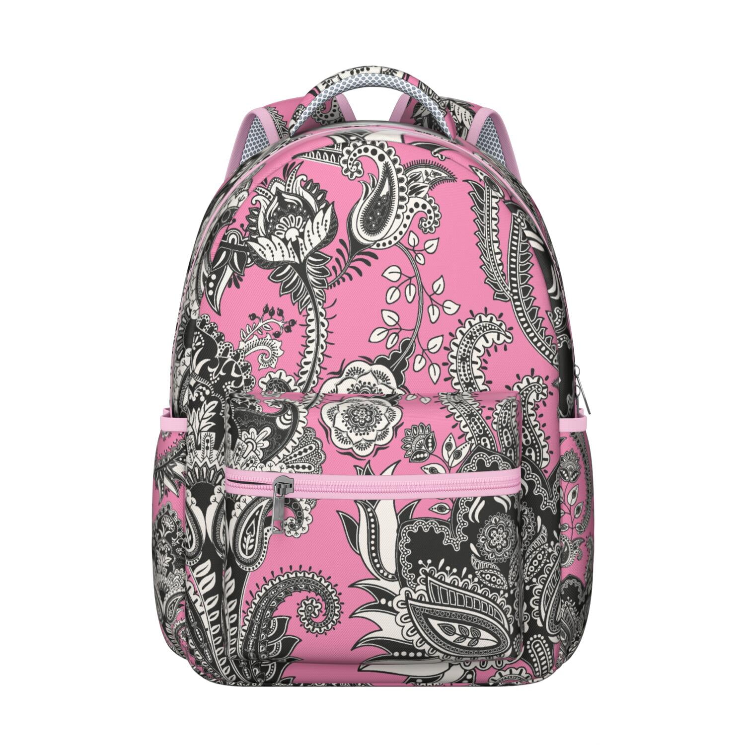 Paisley Gift Backpack - Waterproof College Bookbag, Stylish School ...