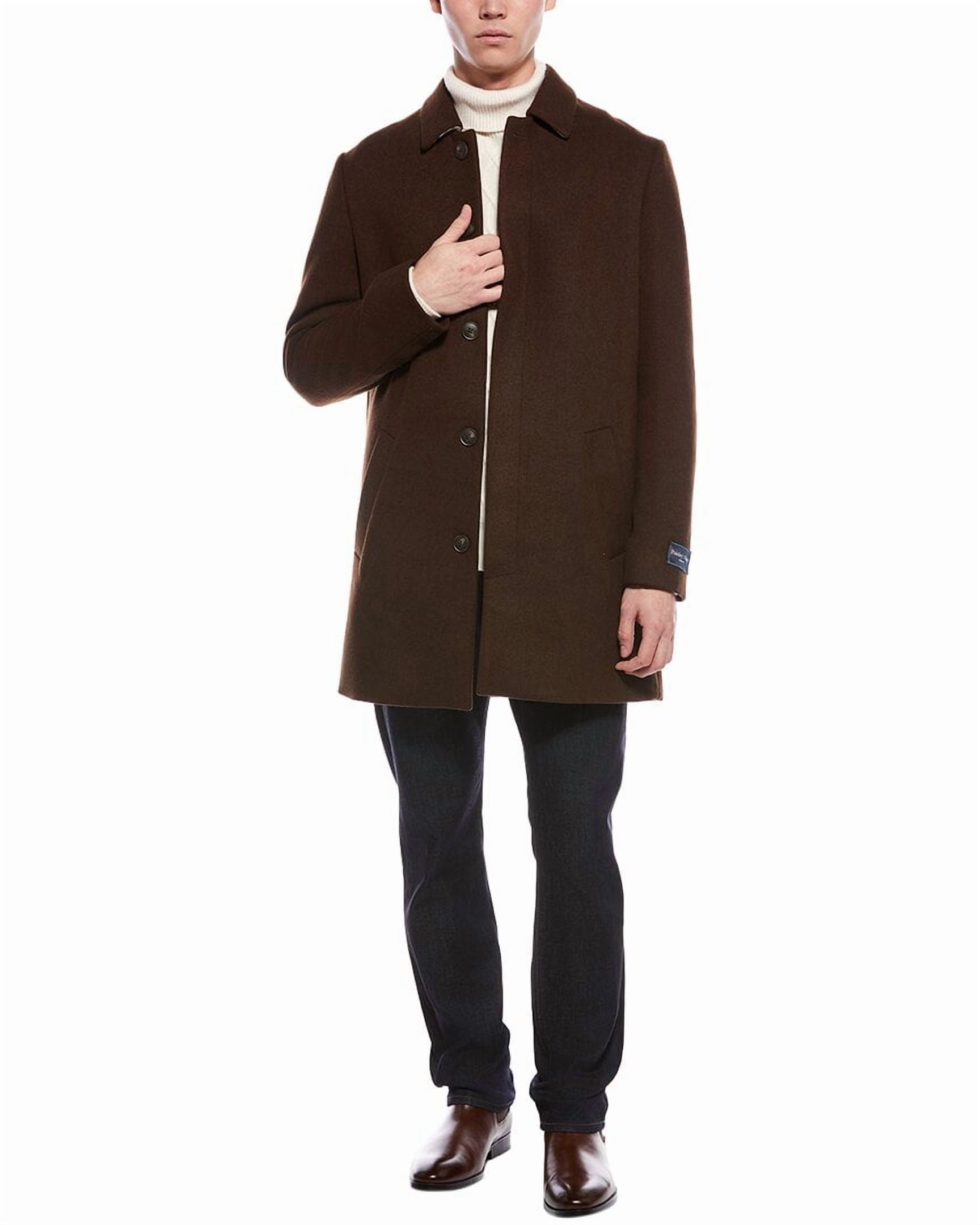 Paisley & Gray mens Wool-Blend Topper Coat, s, Brown - Walmart.com