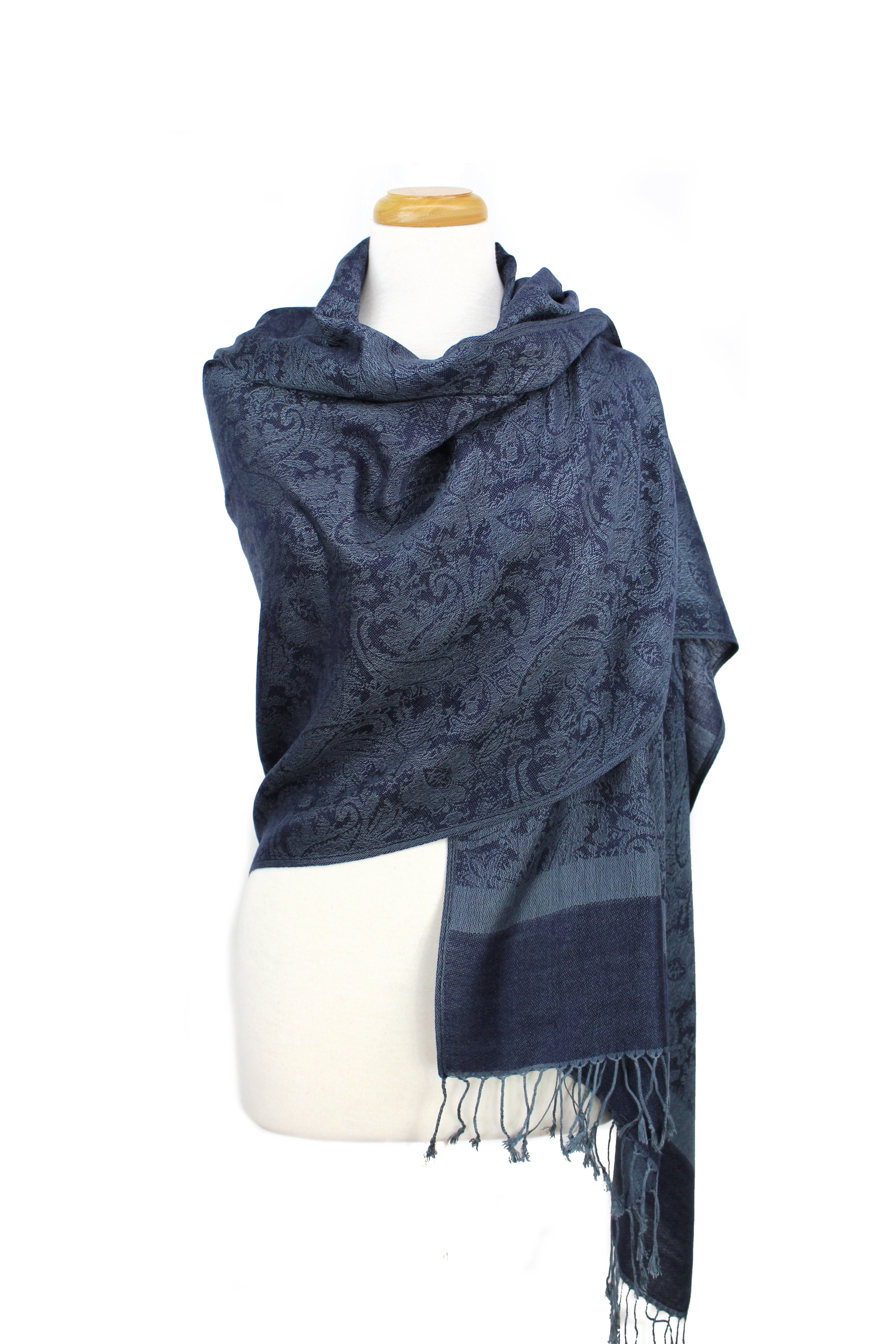 Paisley Jacquard Pashmina Shawl Wrap Scarf Stole - Walmart.com