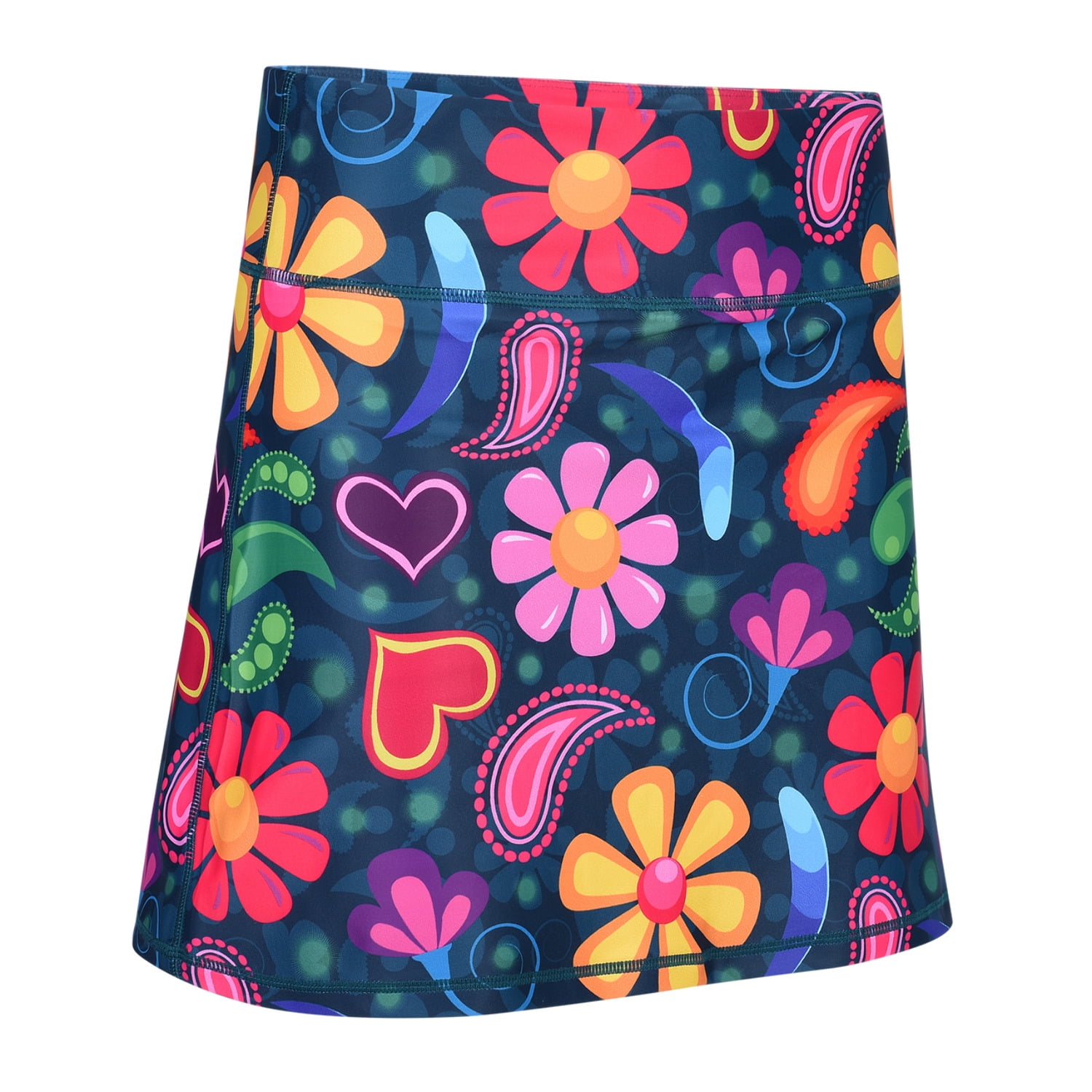 Paisley Love Ladies Active SKORT by ReadyGOLF - Walmart.com