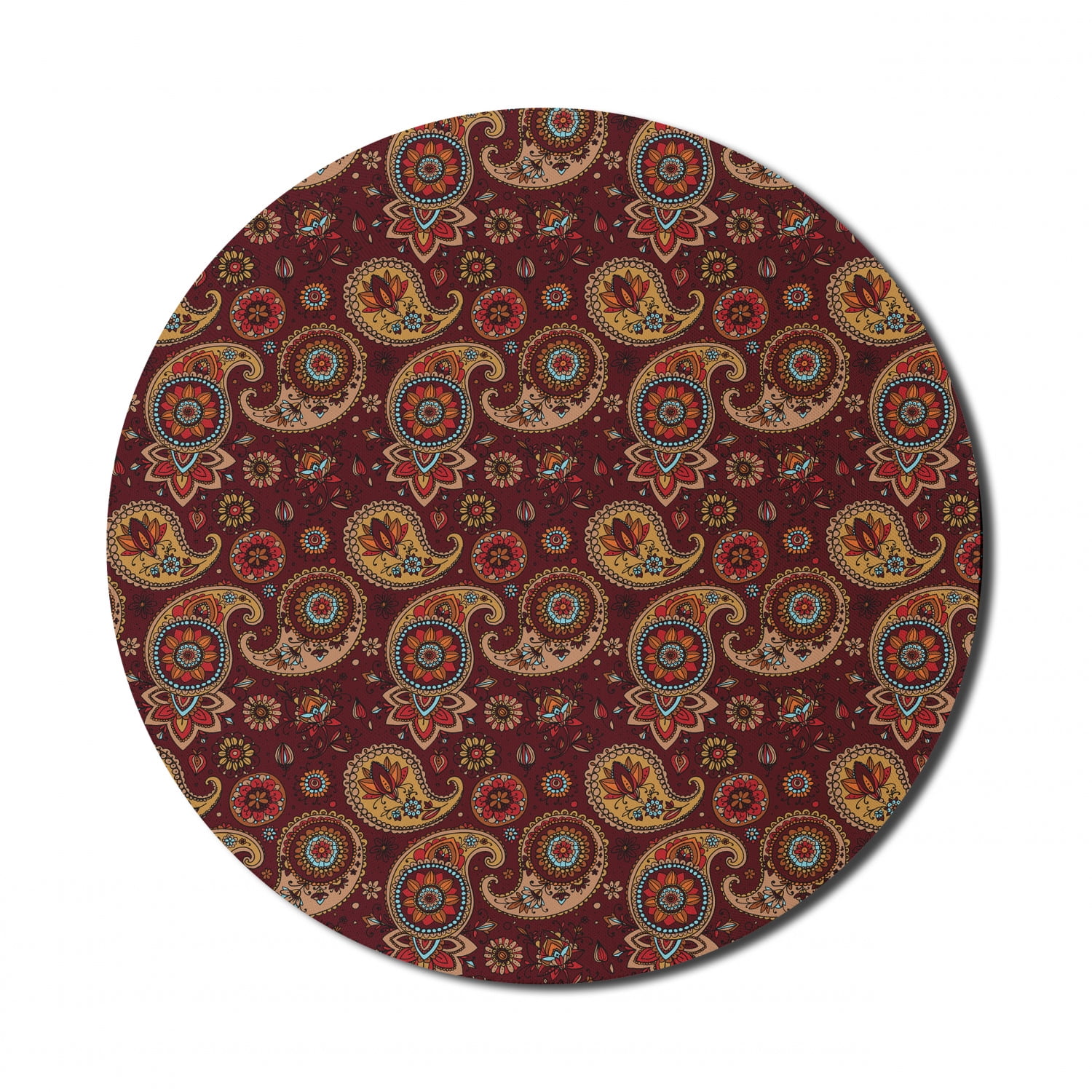 Paisley Mouse Pad for Computers, Middle Pattern Tribual Artwork ...
