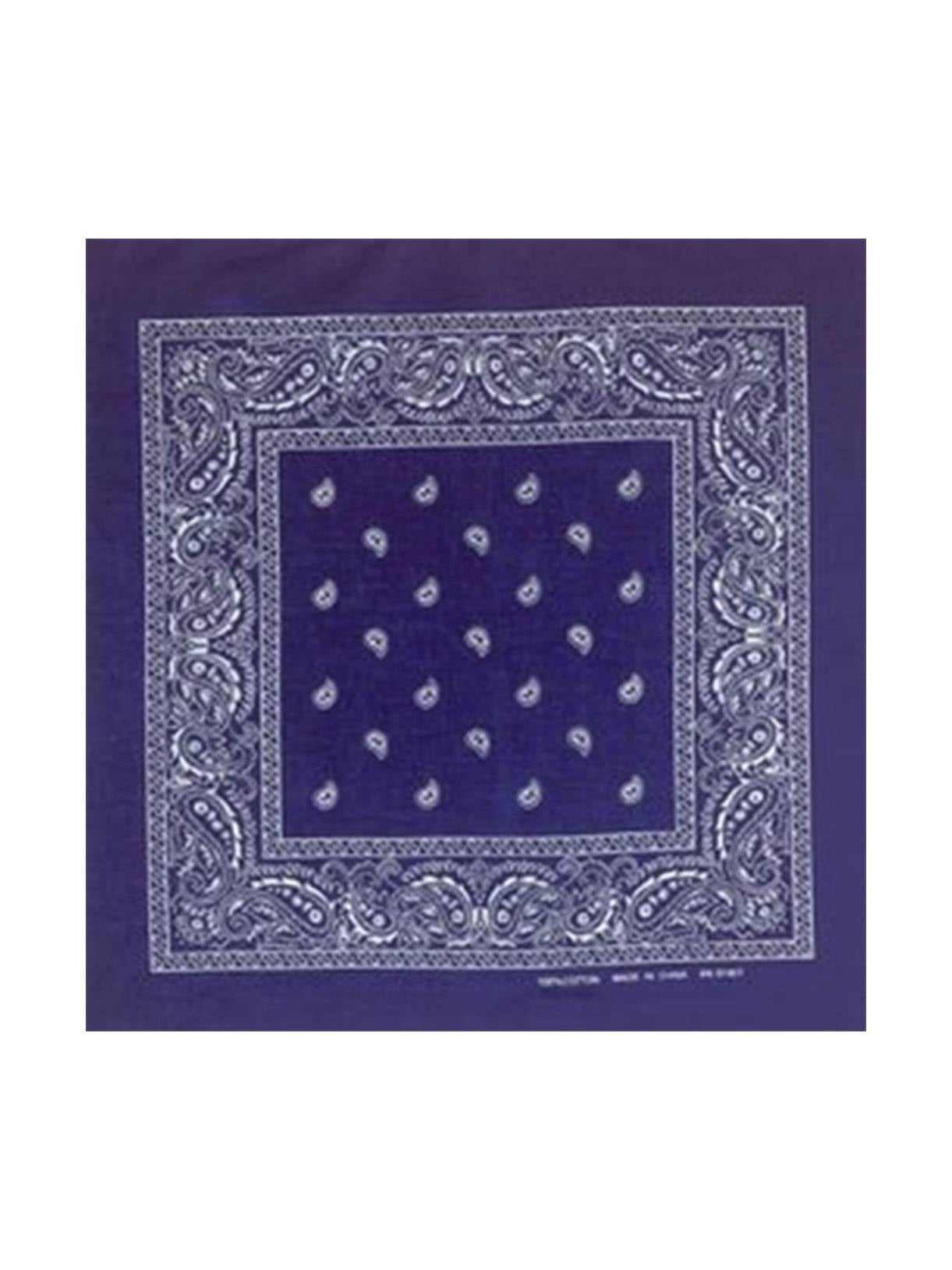 Paisley Navy Bandana - Walmart.com