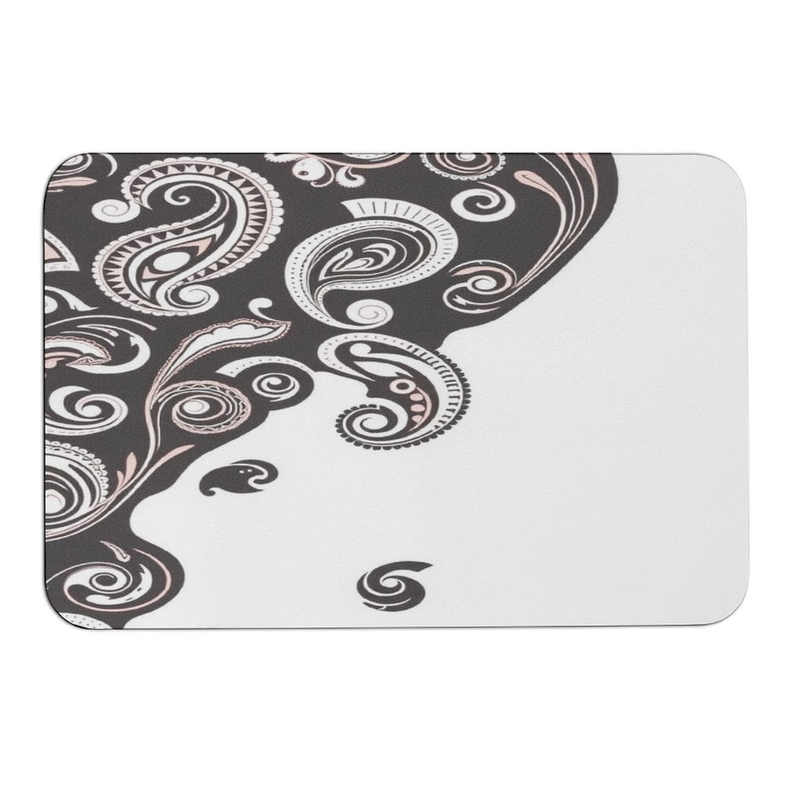 Paisley Print Floor Mat Kitchen Bedroom Decor Carpet Home Hallway ...