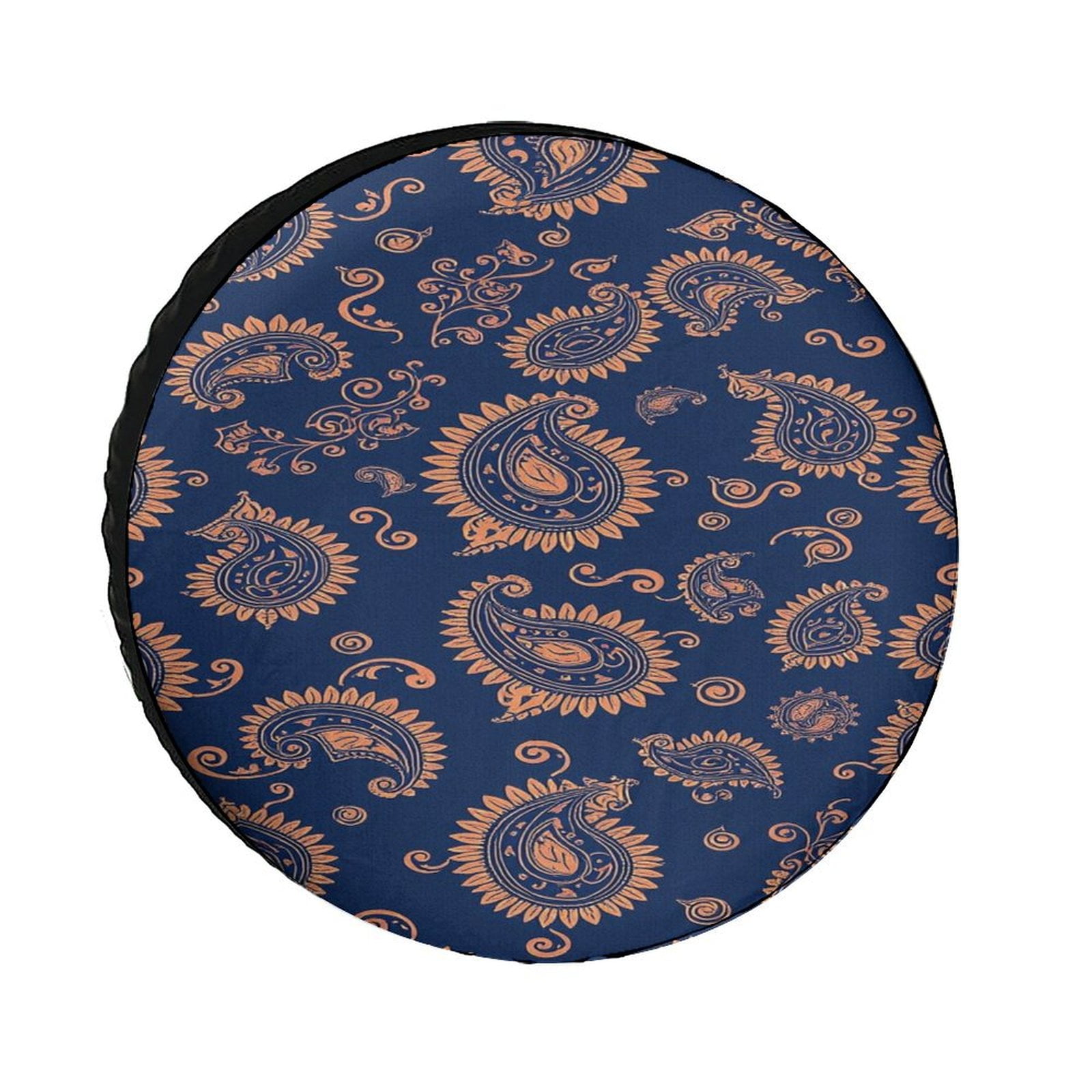 Paisley Print Spare Tire Cover Weatherproof Wheel Camper Protectors ...