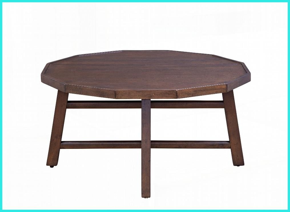 Paisley Style Coffee Table with Kiln-Dried Mindi Veneers, Burnt Caramel ...