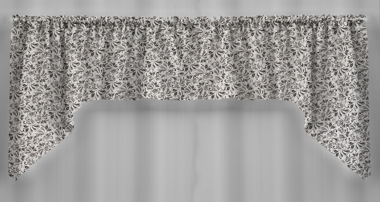 Paisley Swag Panels by Penny's Needful Things (Set of 2) 36 Inch Long ...