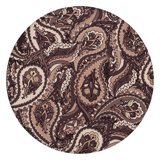 Paisley Tablecloth Classic Chic Vintage Floral Pattern Waterproof Round ...