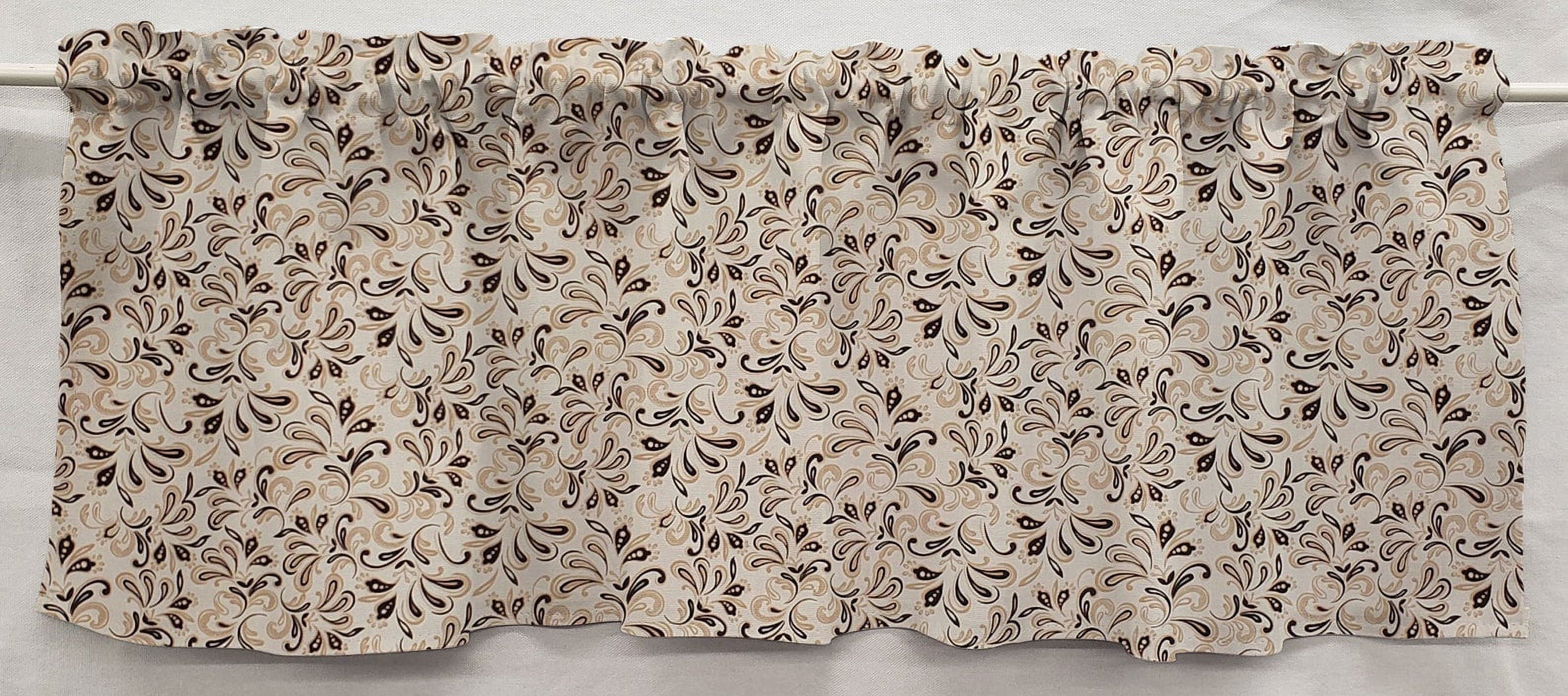 Paisley Valances by Penny's Needful Things (Two Valance Panels 15 ...