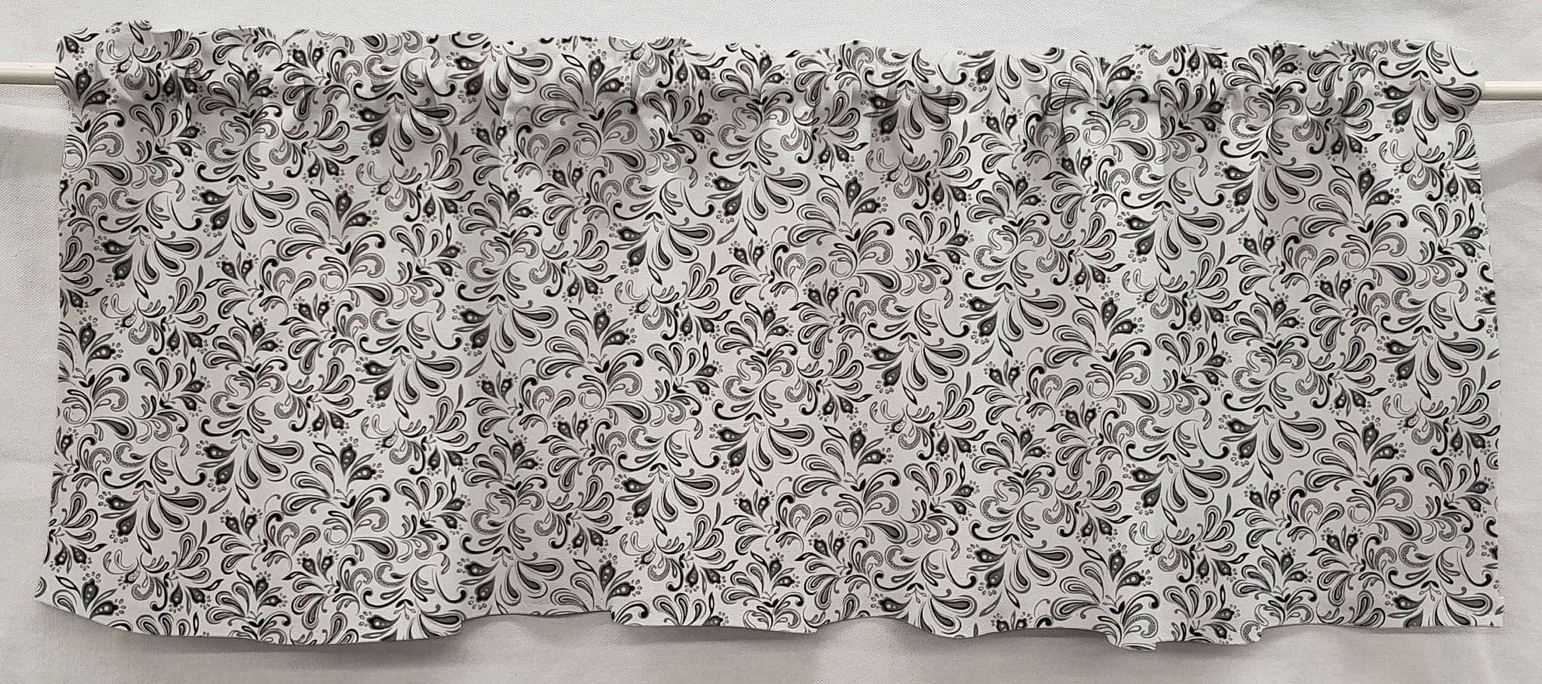 Paisley Valances by Penny's Needful Things (Two Valance Panels 18 ...