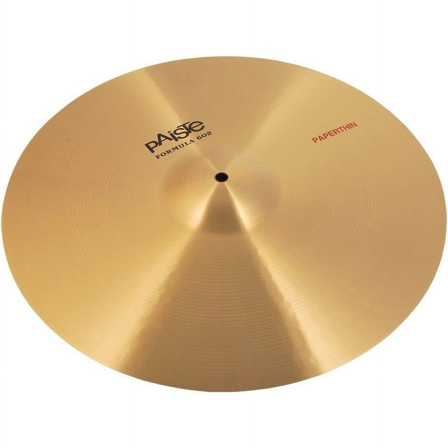 Paiste 1041116 Formula 602 Classic Sounds Series 16 Inch Paper Thin ...