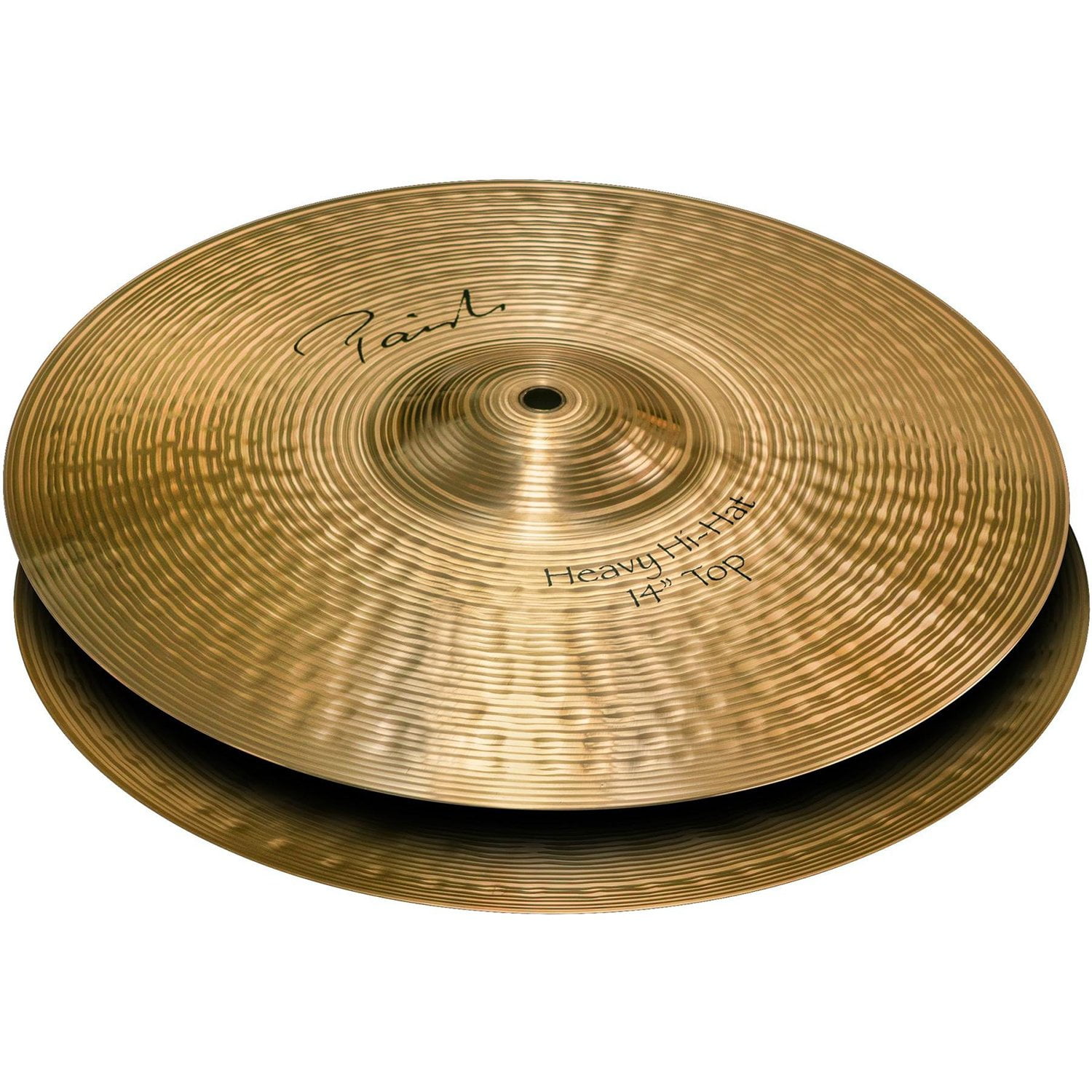 Paiste 4003414 14" Bronze alloy Series Heavy Hi-Hats Cymbal-Traditional ...
