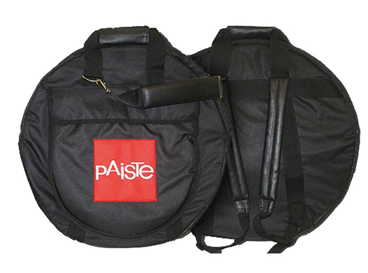 Paiste 22 inch Professional Cymbal Backpack Bag w/ Dividers, Black ...