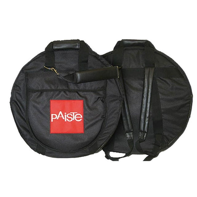 Paiste 22 inch Professional Cymbal Backpack Bag w/ Dividers, Black ...