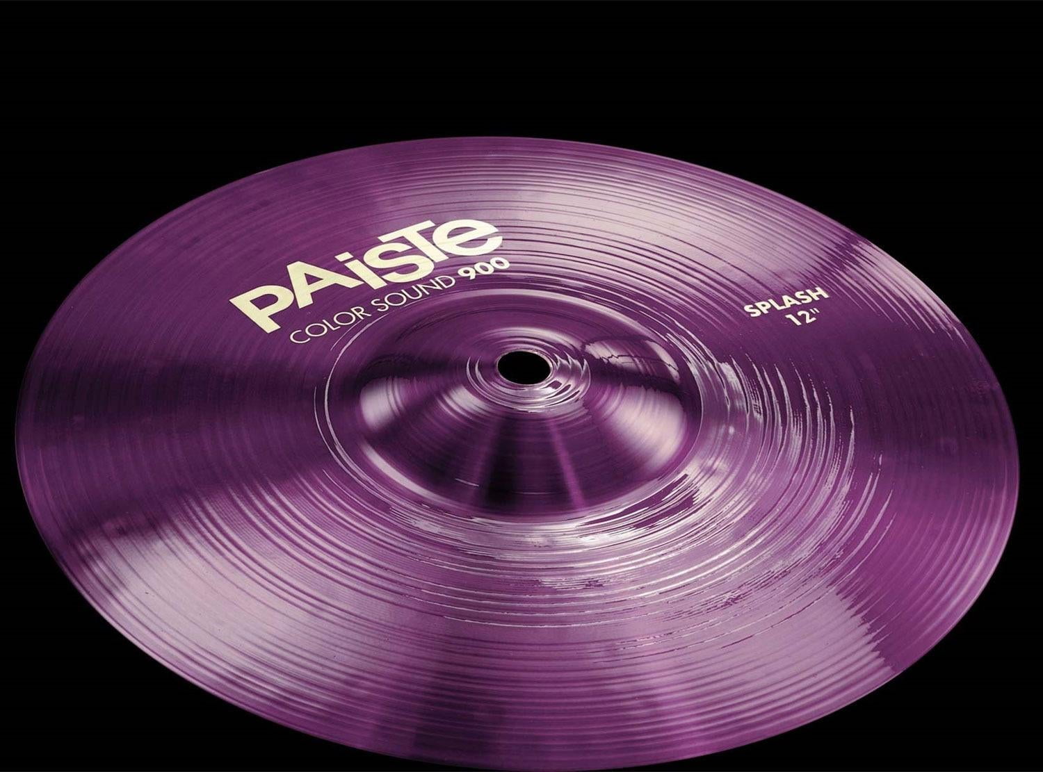 Paiste Color Sound 900 Series Splash Cymbal (12" Purple) - Walmart.com