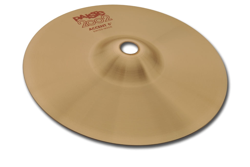 Paiste Cymbals 3710230 6 in. 2002 Accent Cymbal - Walmart.com