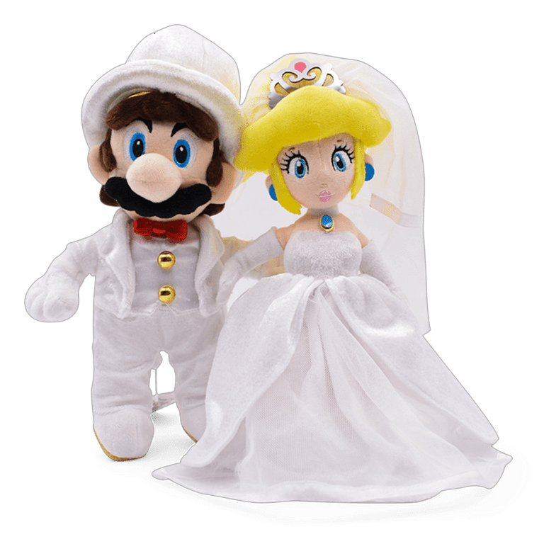 Peach And Mario Wedding