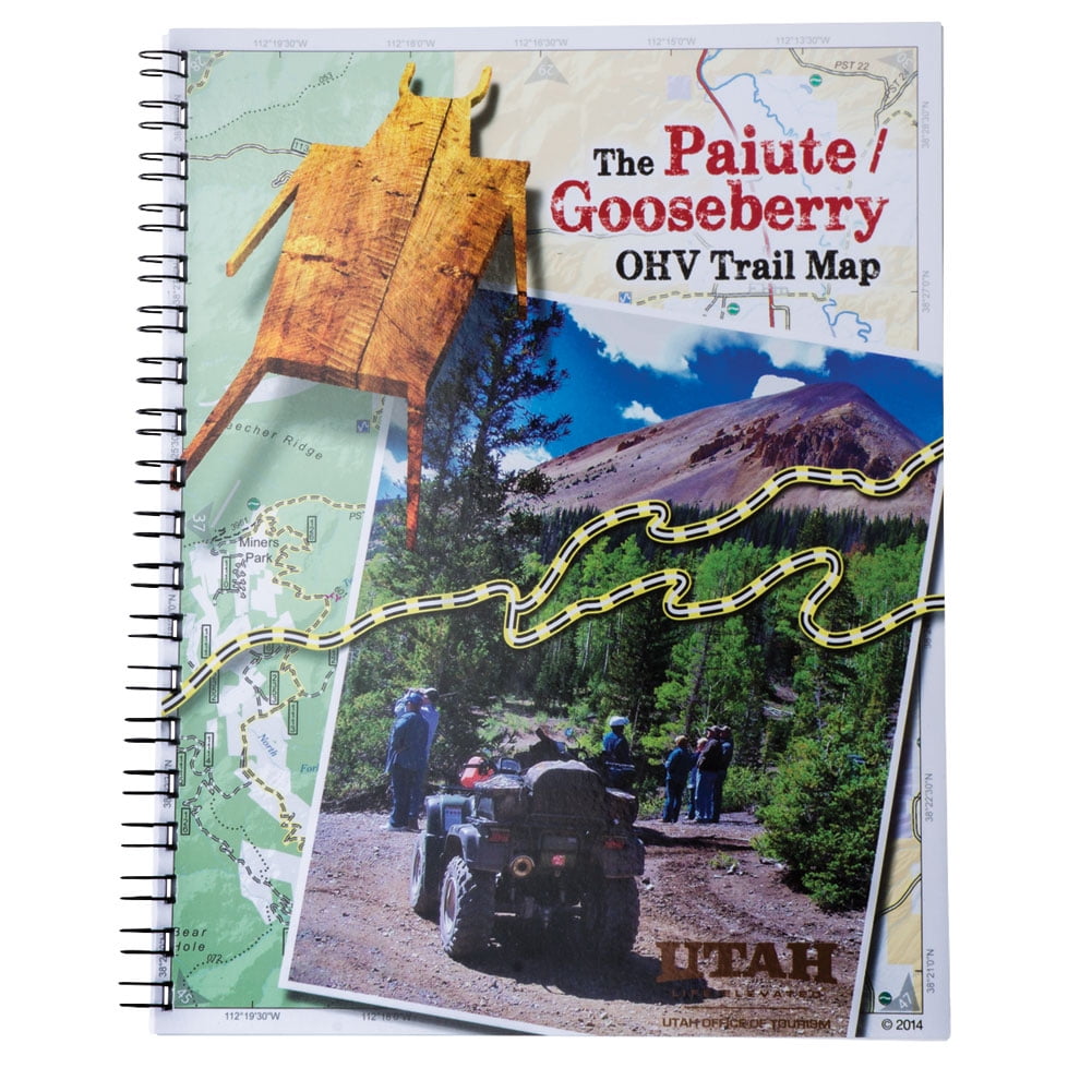 Paiute Trail Committee Paiute/Gooseberry, UT OHV Trail Map - Walmart.com