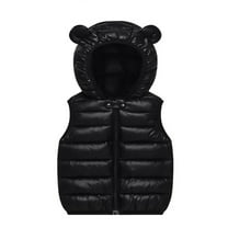 KYAIGUO Kids Toddler Puffer Down Vest for Girls Boys Winter Sleeveless Thicken Outwears Fall ...