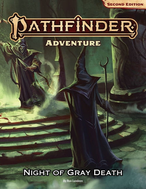 Pathfinder Adventure: Night of the Gray Death (P2), (Paperback ...