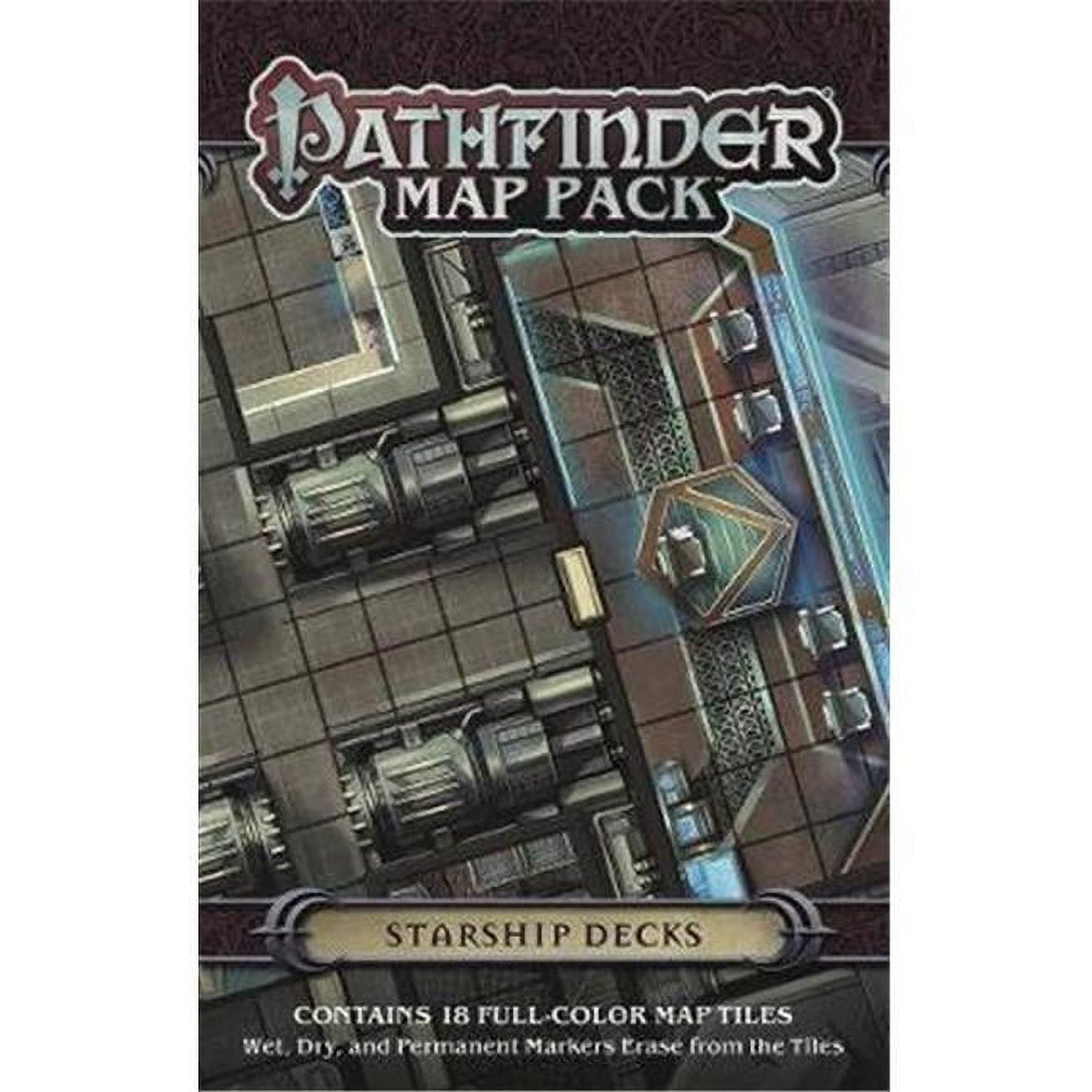 Paizo Pathfinder Map Pack Starship Decks - Walmart.com