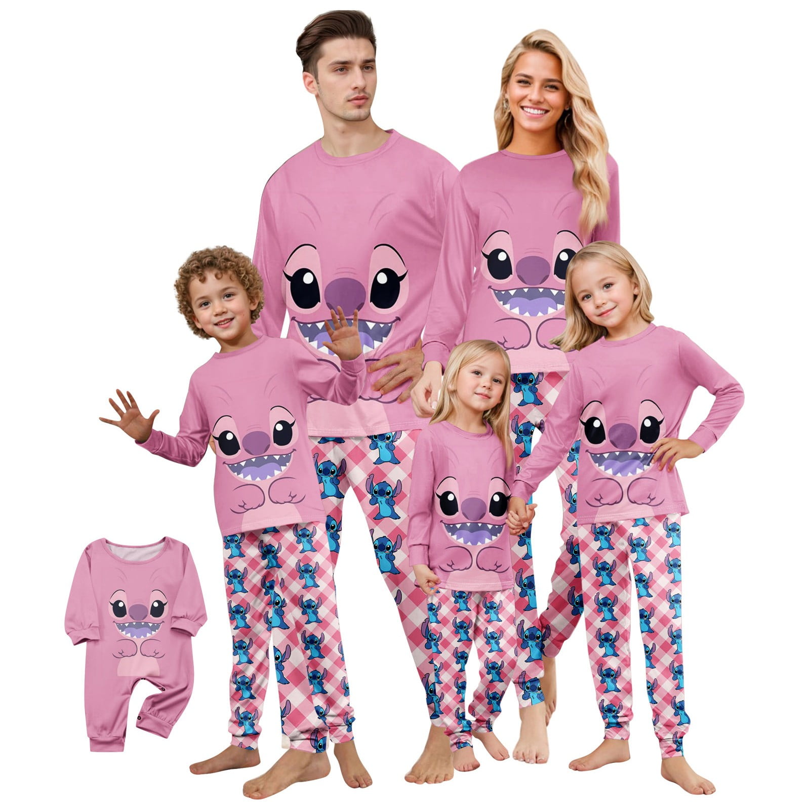 Pajama Family Sets Family Stich Pajamas Stitch Pajama: The Cozy Choice ...