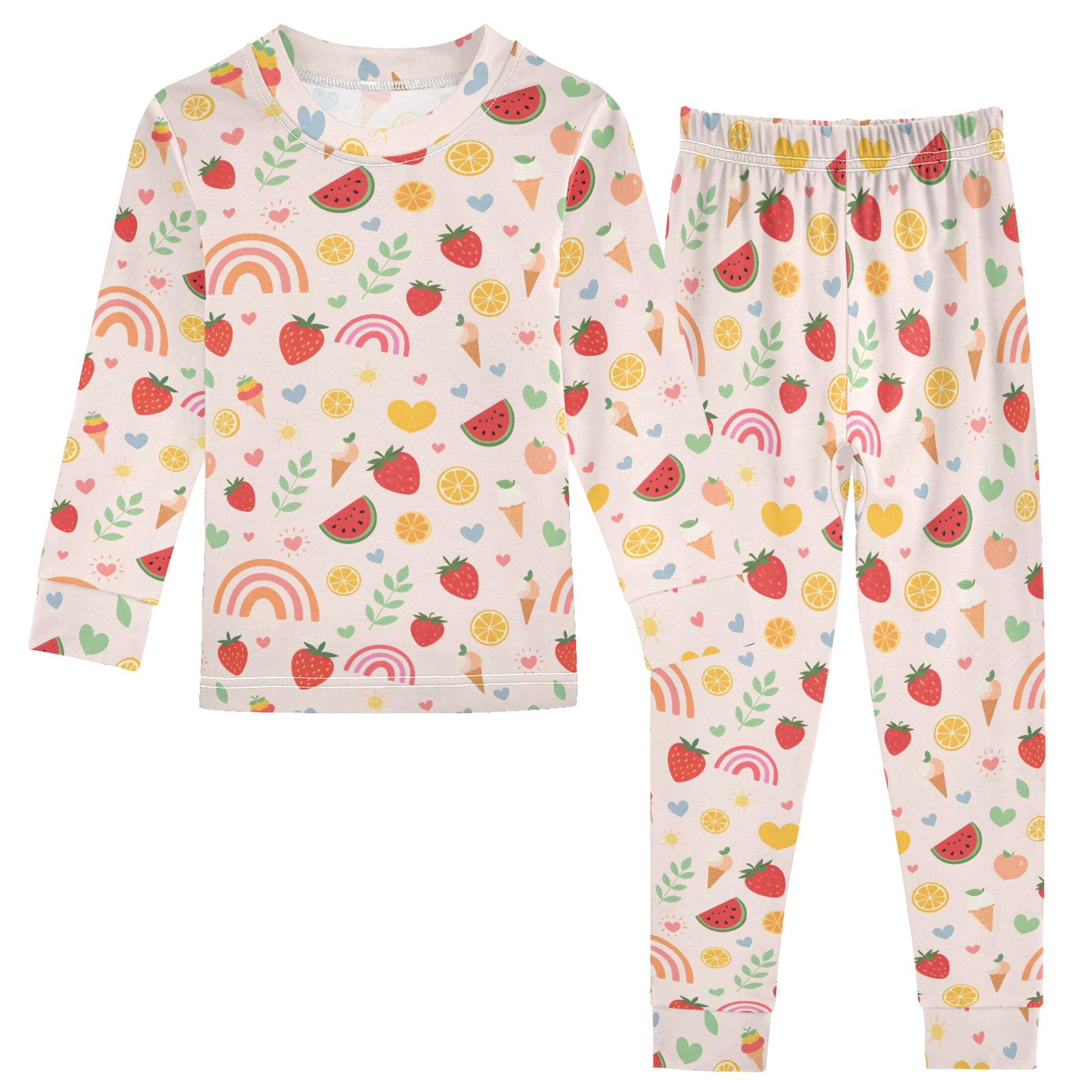 Pajama Ice Cream Watermelon Strawberry Lemon Cute Comfortable Cotton ...