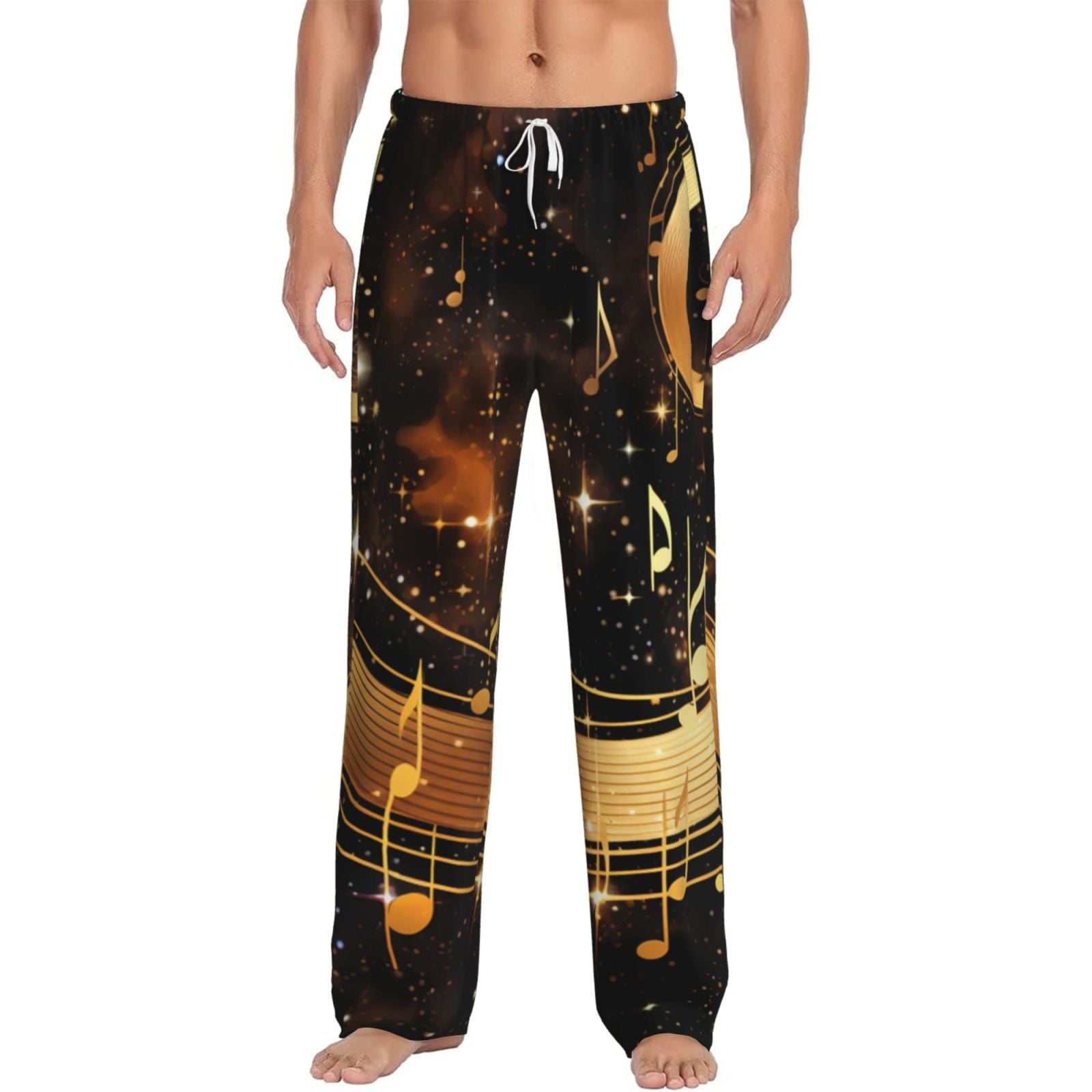 Pajama Pants Lounge Bottoms Soft Comfy Casual with Pockets, Musical ...