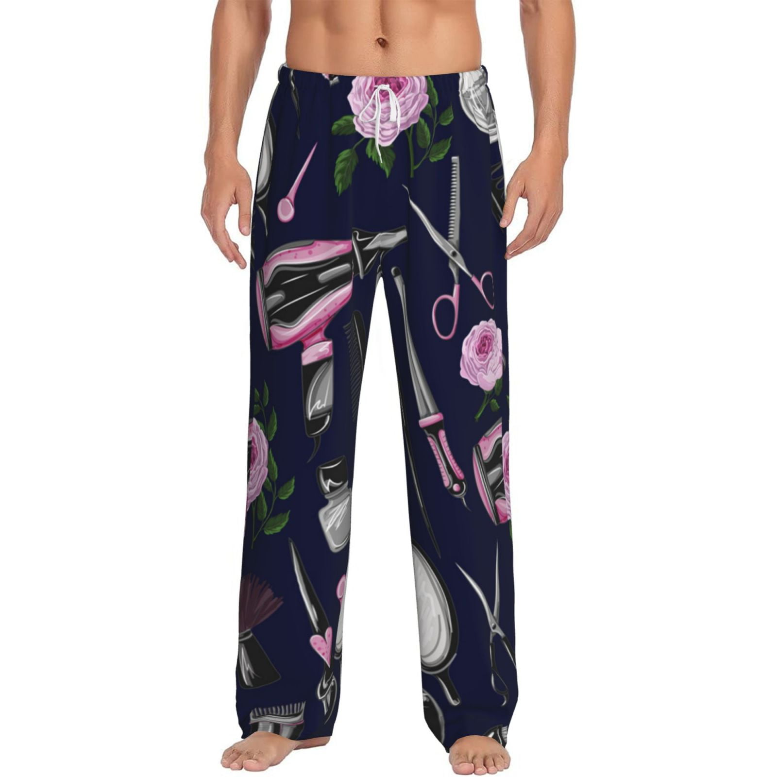 Pajama Pants Lounge Bottoms Soft Comfy Casual with Pockets, Scissors ...