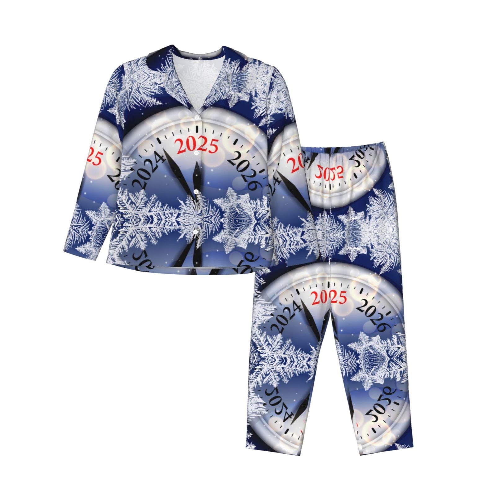 Pajama Sets for Women 2 Pcs, Gold Glitter Shining In Light With 2025 ...