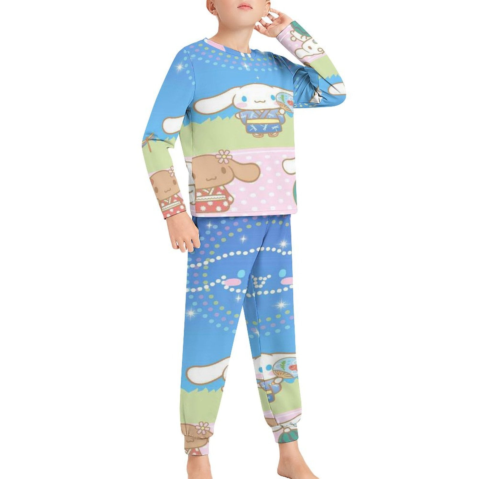 Pajama Suit Cinnamoroll Children's Nightgown Soft And Comfortable ...