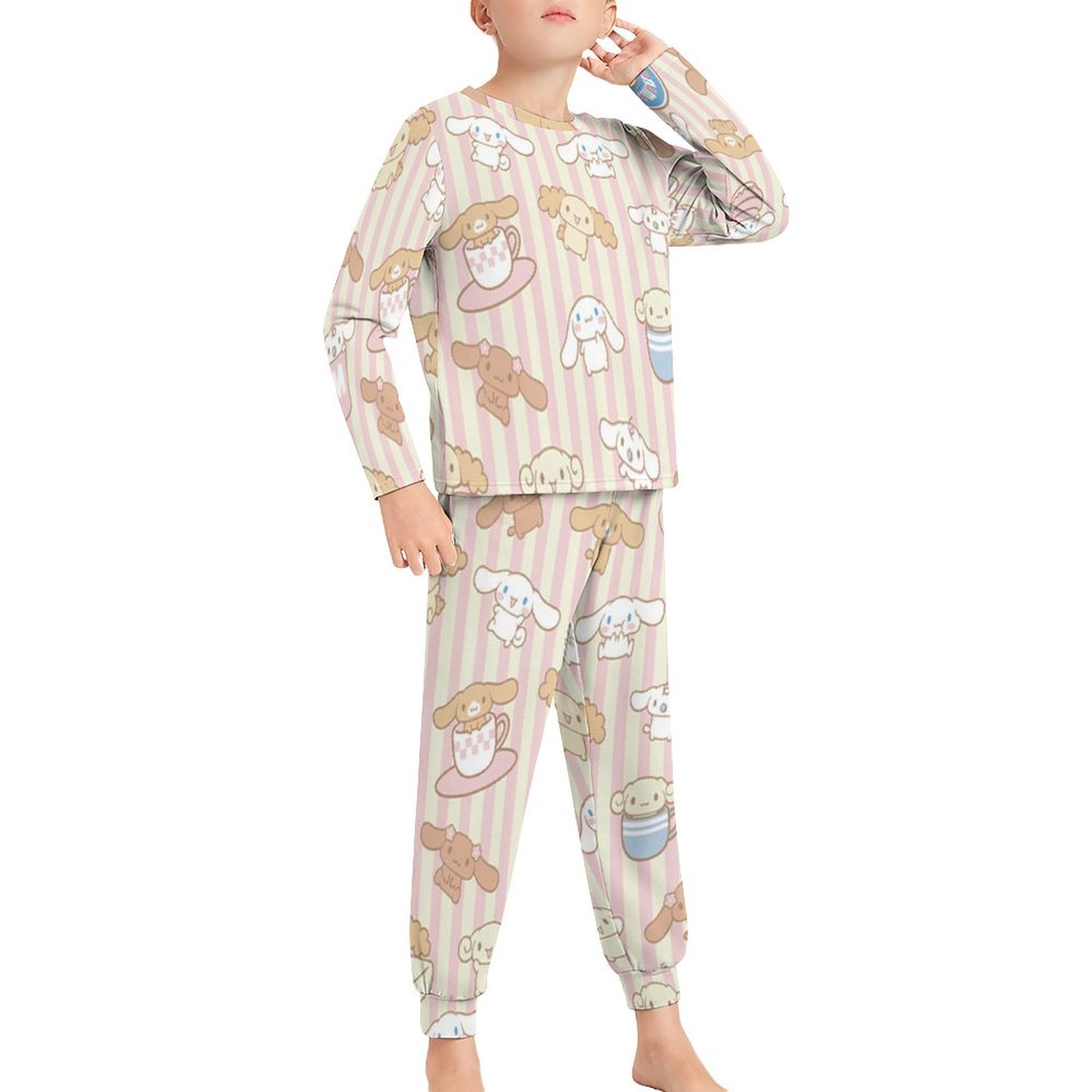 Pajama Suit Cinnamoroll Children's Nightgown Soft And Comfortable ...