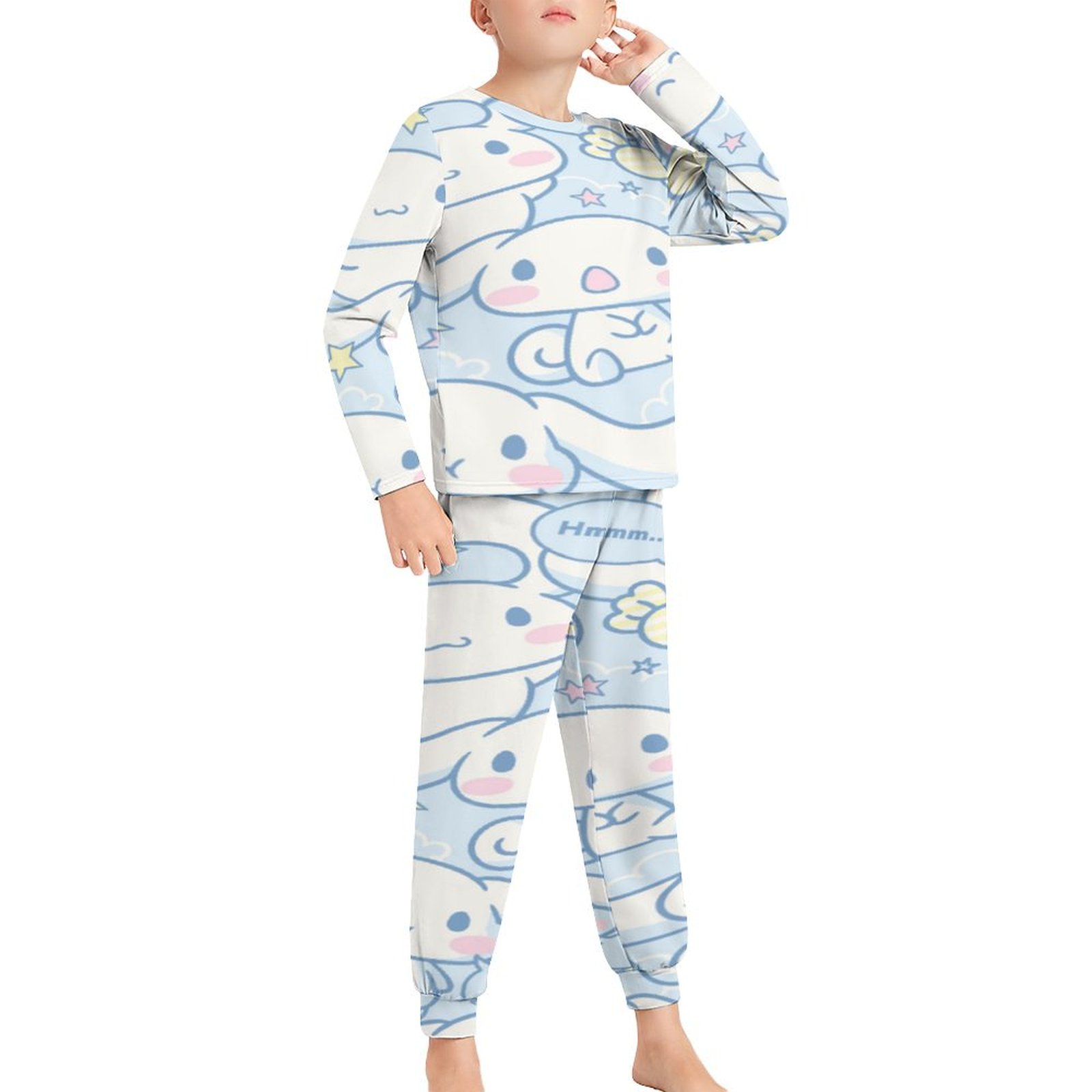 Pajama Suit Cinnamoroll Children's Nightgown Soft And Comfortable ...