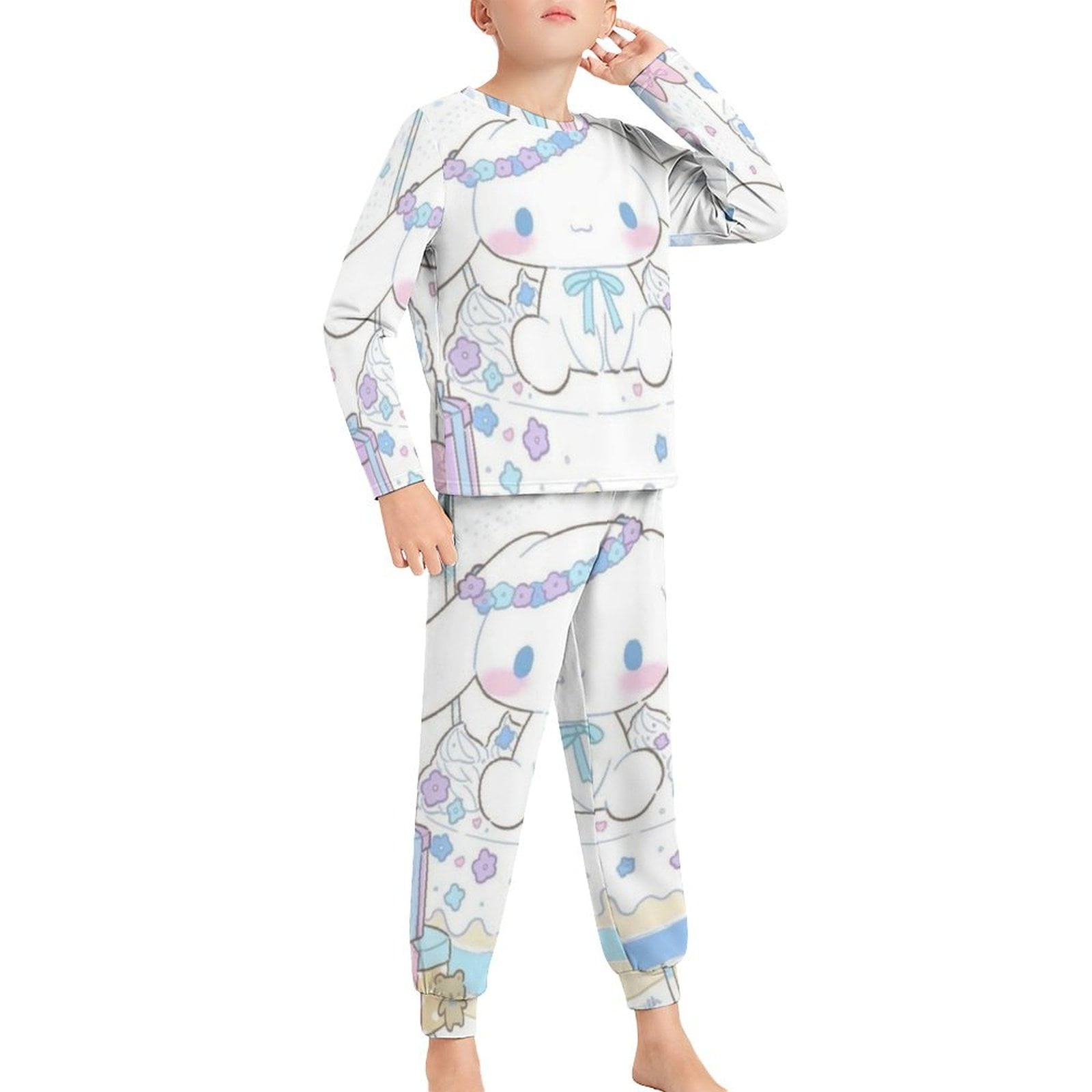 Pajama Suit Cinnamoroll Children's Nightgown Soft And Comfortable ...