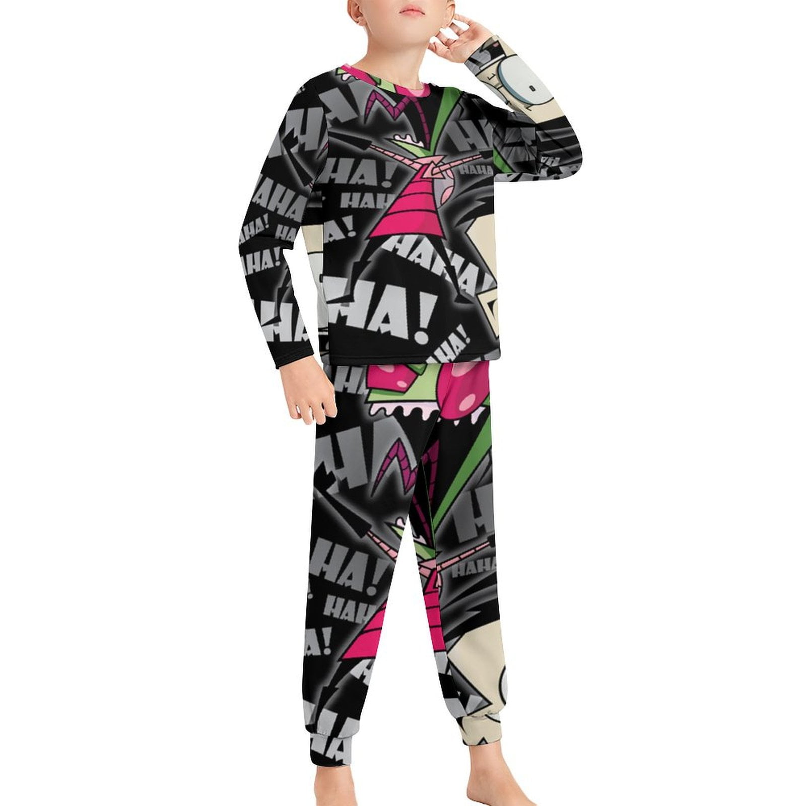 Pajama Suit Invader Zim Children's Nightgown Soft And Comfortable ...
