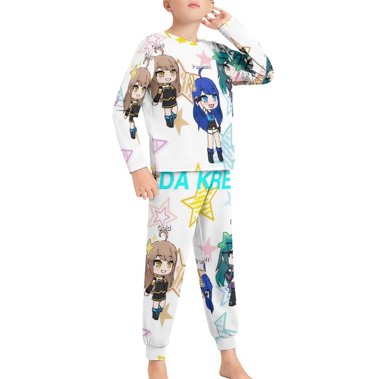 Pajama Suit Itsfunneh Children's Nightgown Soft And Comfortable ...