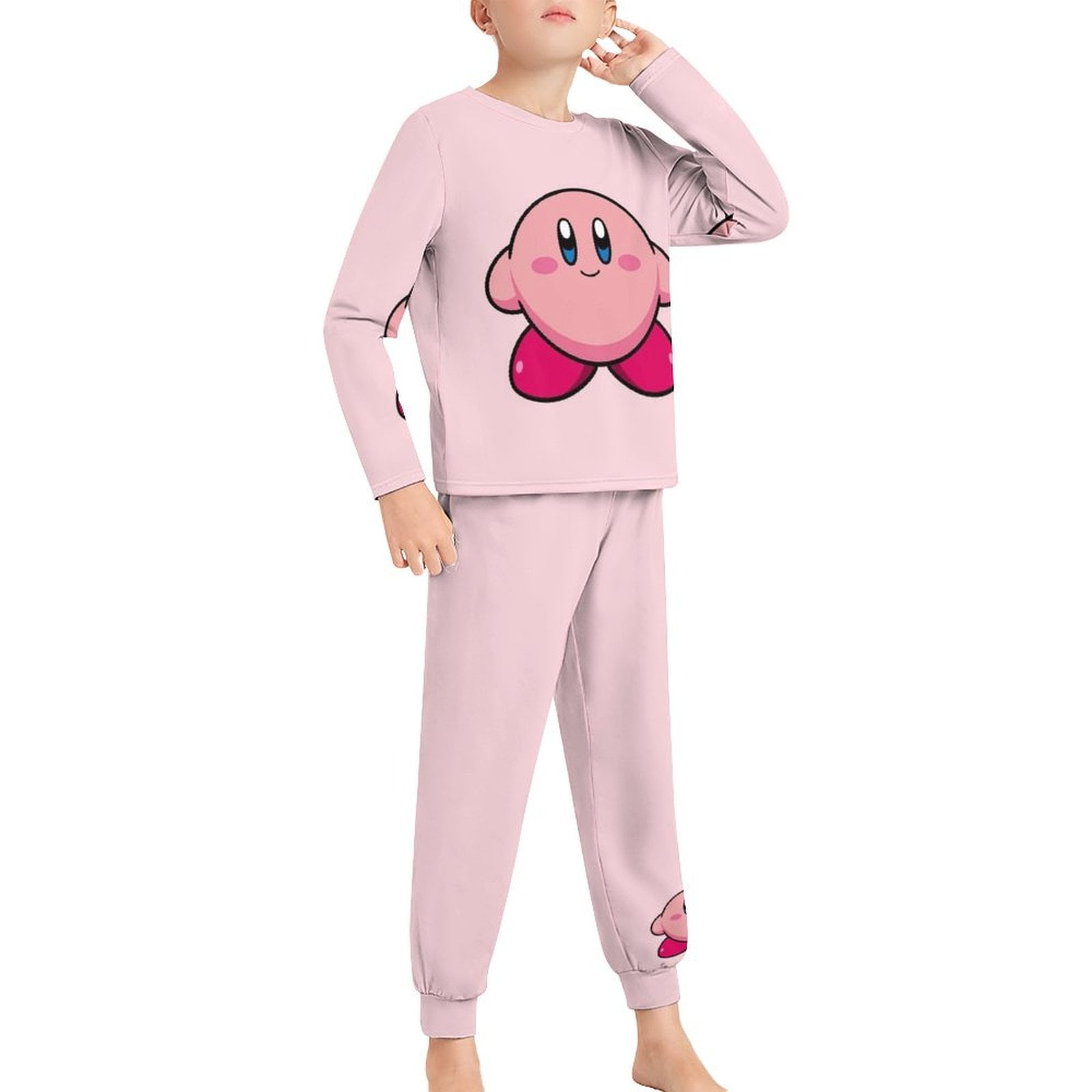 Pajama Suit Kirby Children's Nightgown Soft And Comfortable ...