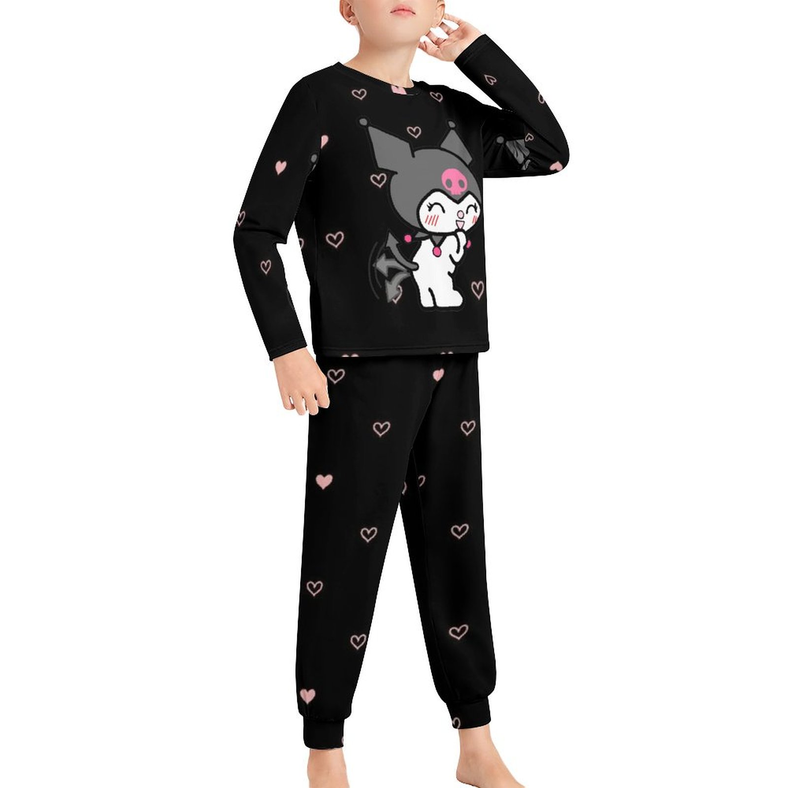 Pajama Suit Kuromi Children's Nightgown Soft And Comfortable ...