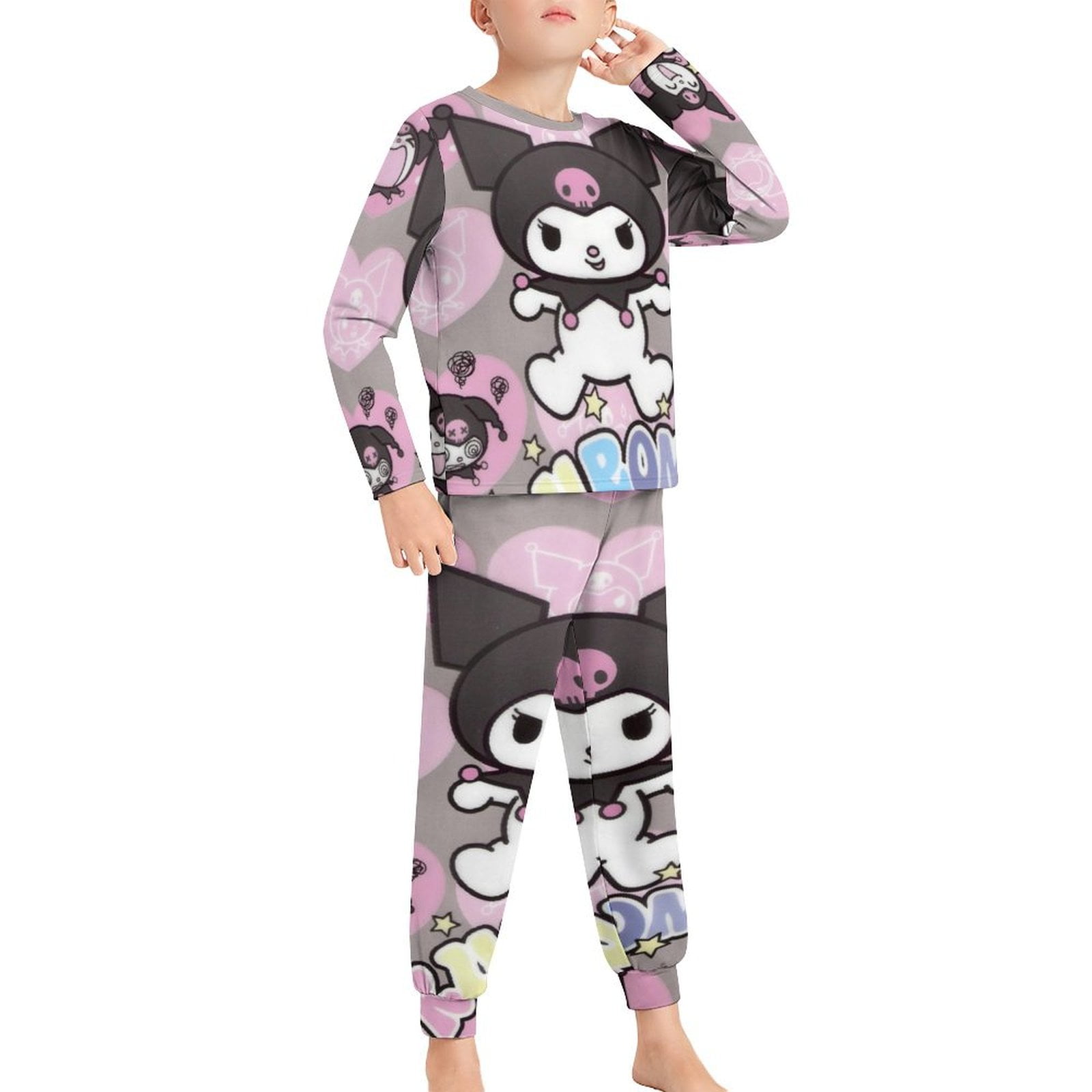 Pajama Suit Kuromi Children's Nightgown Soft And Comfortable ...