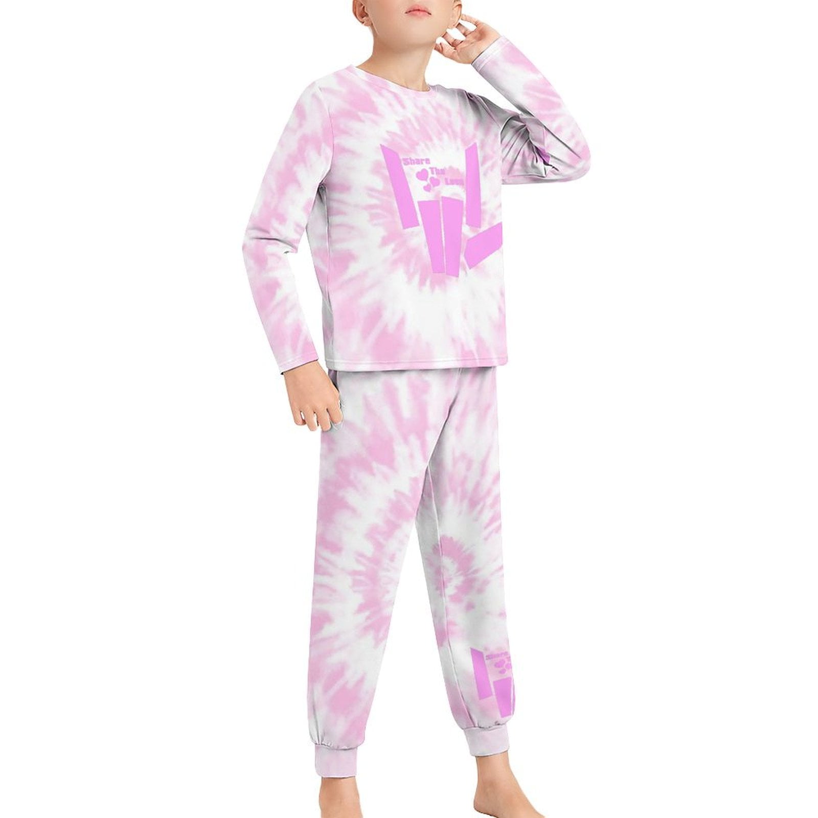 Pajama Suit Share The Love Children's Nightgown Soft And Comfortable ...