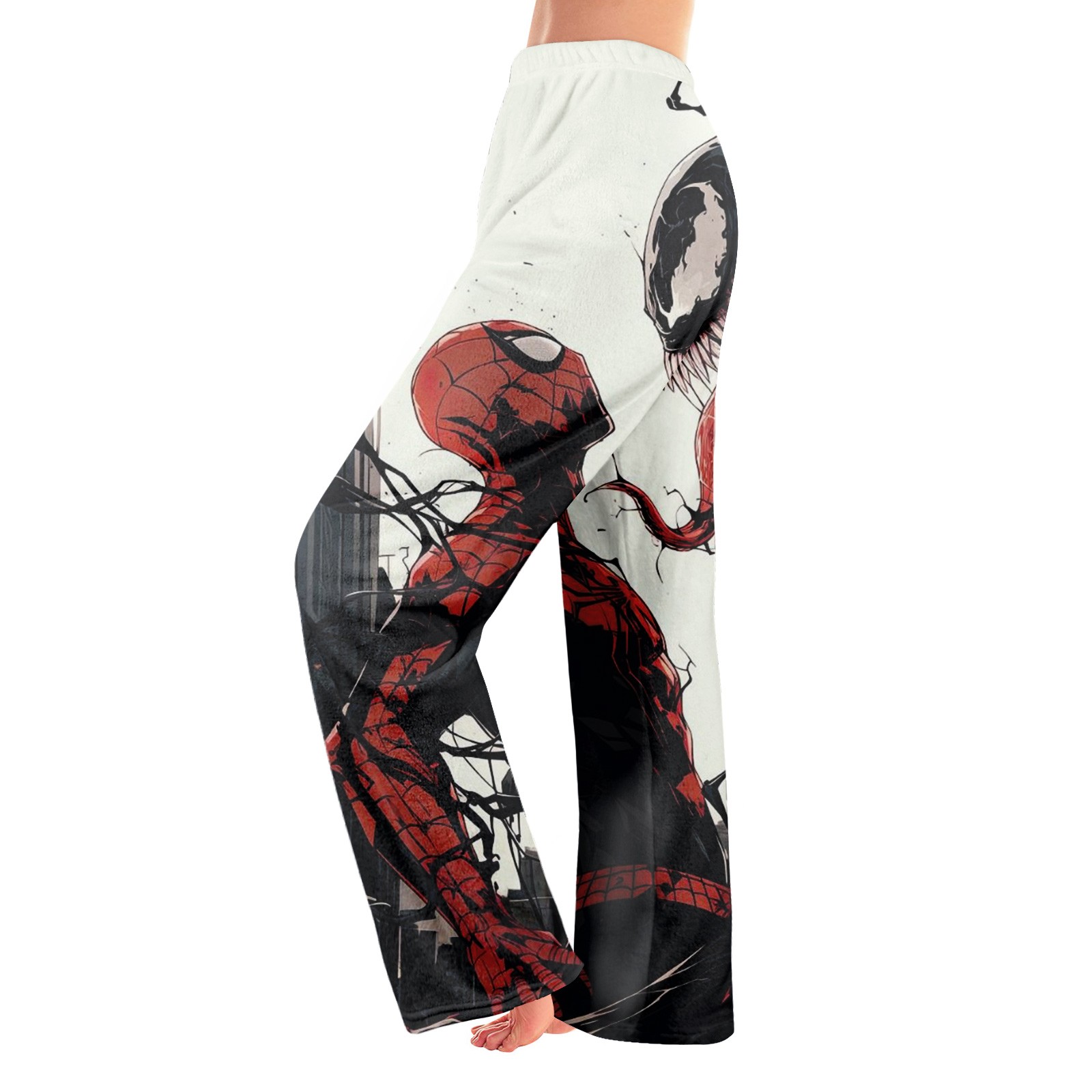 Pajamas Anime Pants for Women Men Cartoon VENOM Cats Cute All Over ...