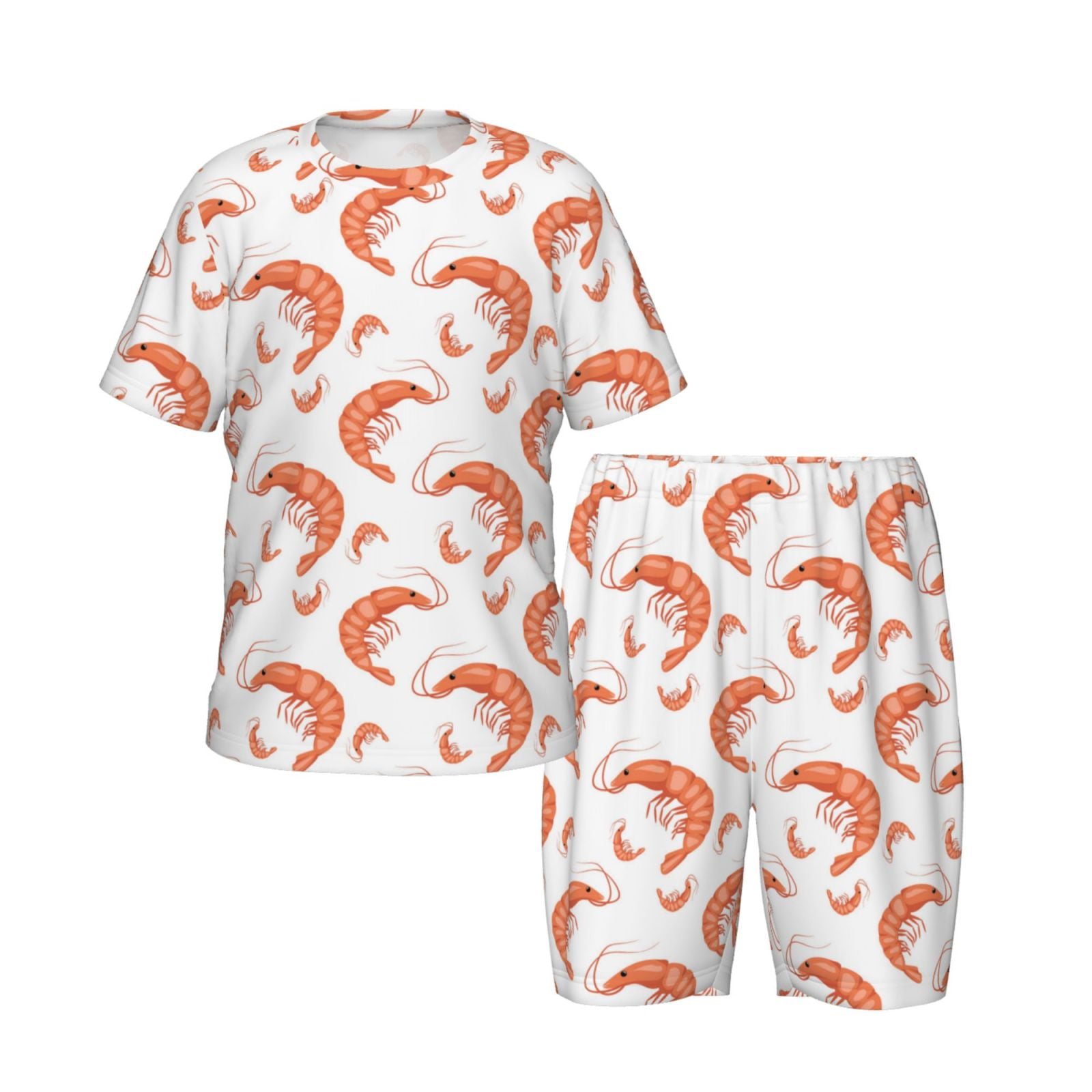 Pajamas Set For Boys and Girls, Shrimp No.9046 2 Piece Short Sleeve ...