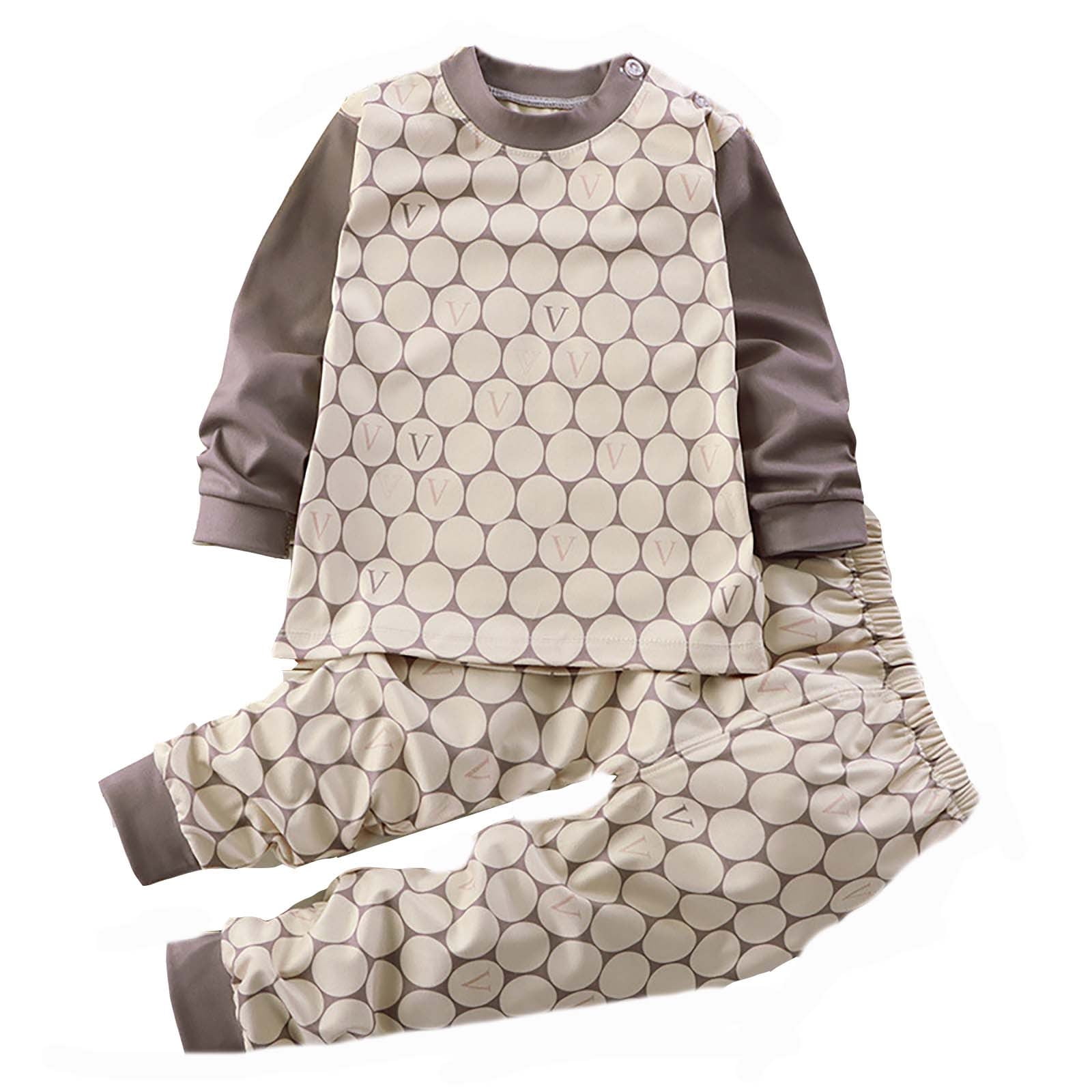 Pajamas for Kids Boys Toddler Baby Boys Pajamas Kids 2 Piece Pj's Long Sleeve Cartoon Cars ...