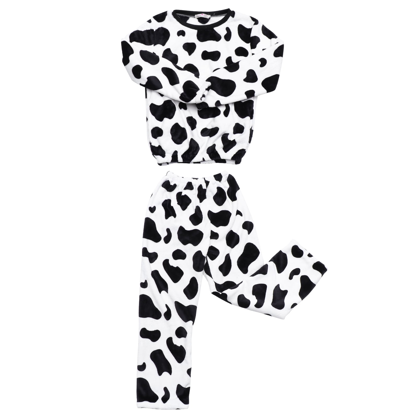 Pajamas for Men New Year Cow Costume Women Cartoon Sleepwear Cow Home ...