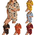Pajamas for Women Set Women Pajama Sets Soft Knit Sleepwear Two Piece ...